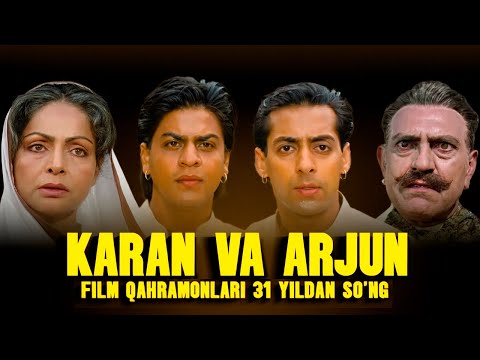 Karan va Arjun hind filmi qahramonlari 31 yildan so'ng