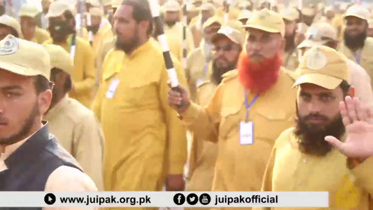 JUI Ansar ul Islam Workers | In Islamabad - YouTube