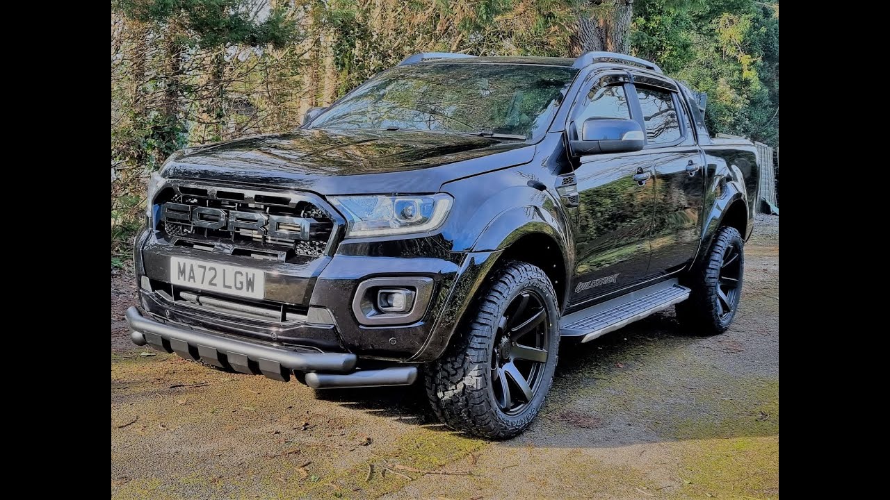 Ford Ranger Wildtrak Custom in Black at Downs Autos Ltd. www.downsautos ...