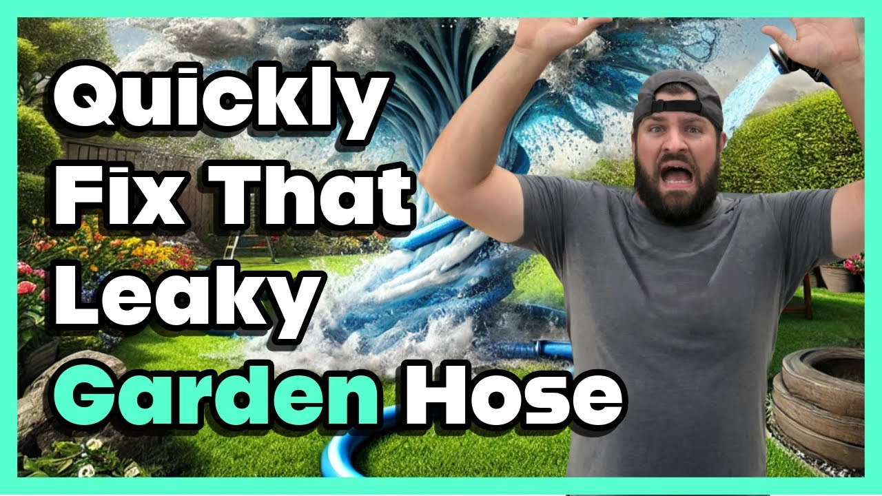 Leaky Garden Hose? Fix It Fast with This Easy Hack! - YouTube