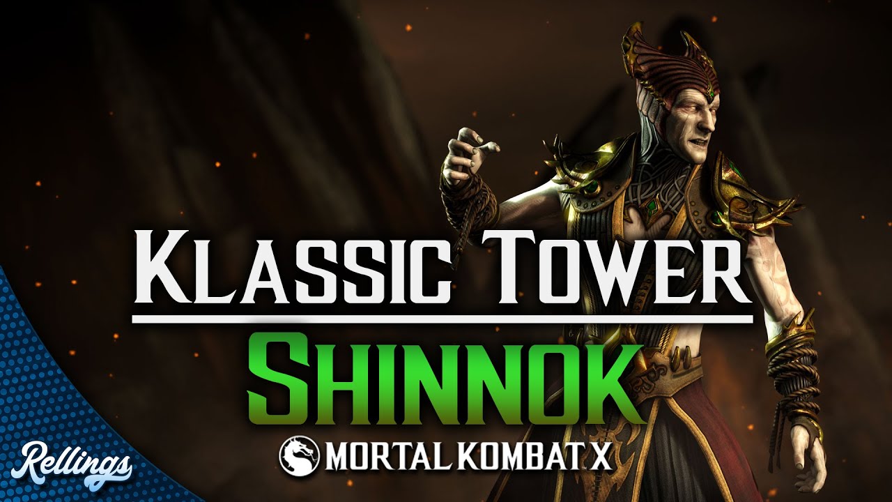 Mortal Kombat X - Klassic Tower: Shinnok (Bone Shaper) - YouTube