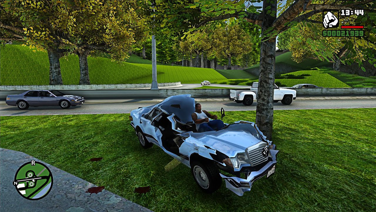 GTA SA Realistic Vehicle Deformation - Crash Testing Ep.31 - YouTube