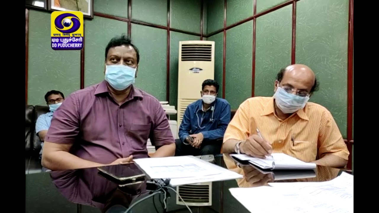 Press meet by Health Director Dr. S. Mohan Kumar on COVID -19 Updates ...