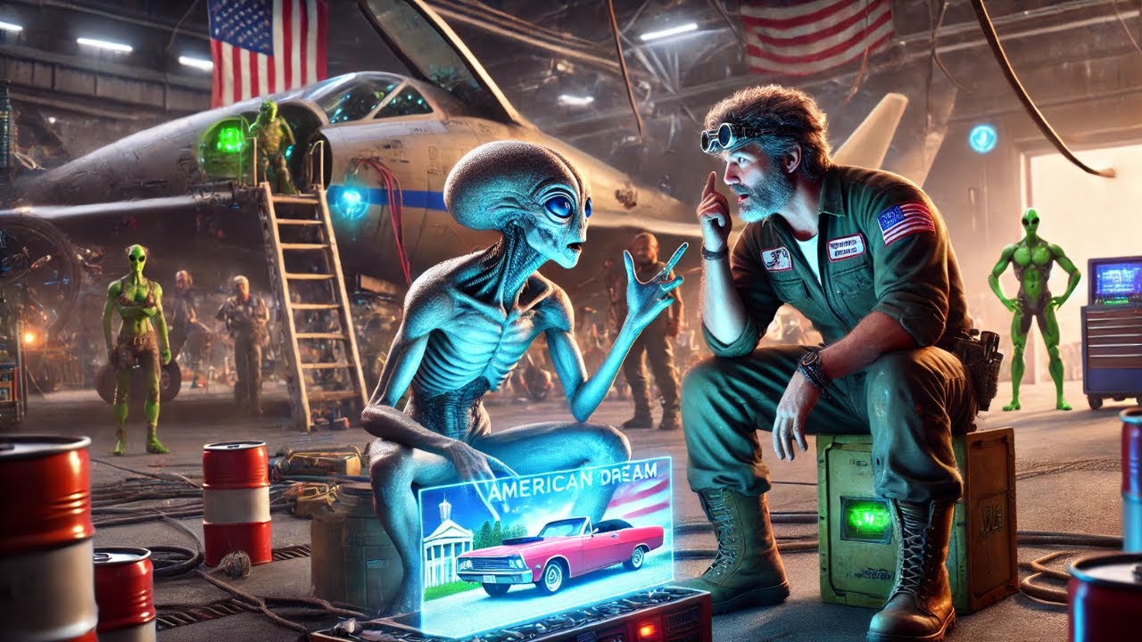 Alien Mechanic Learns About the 'American Dream' From His Human Friend ...