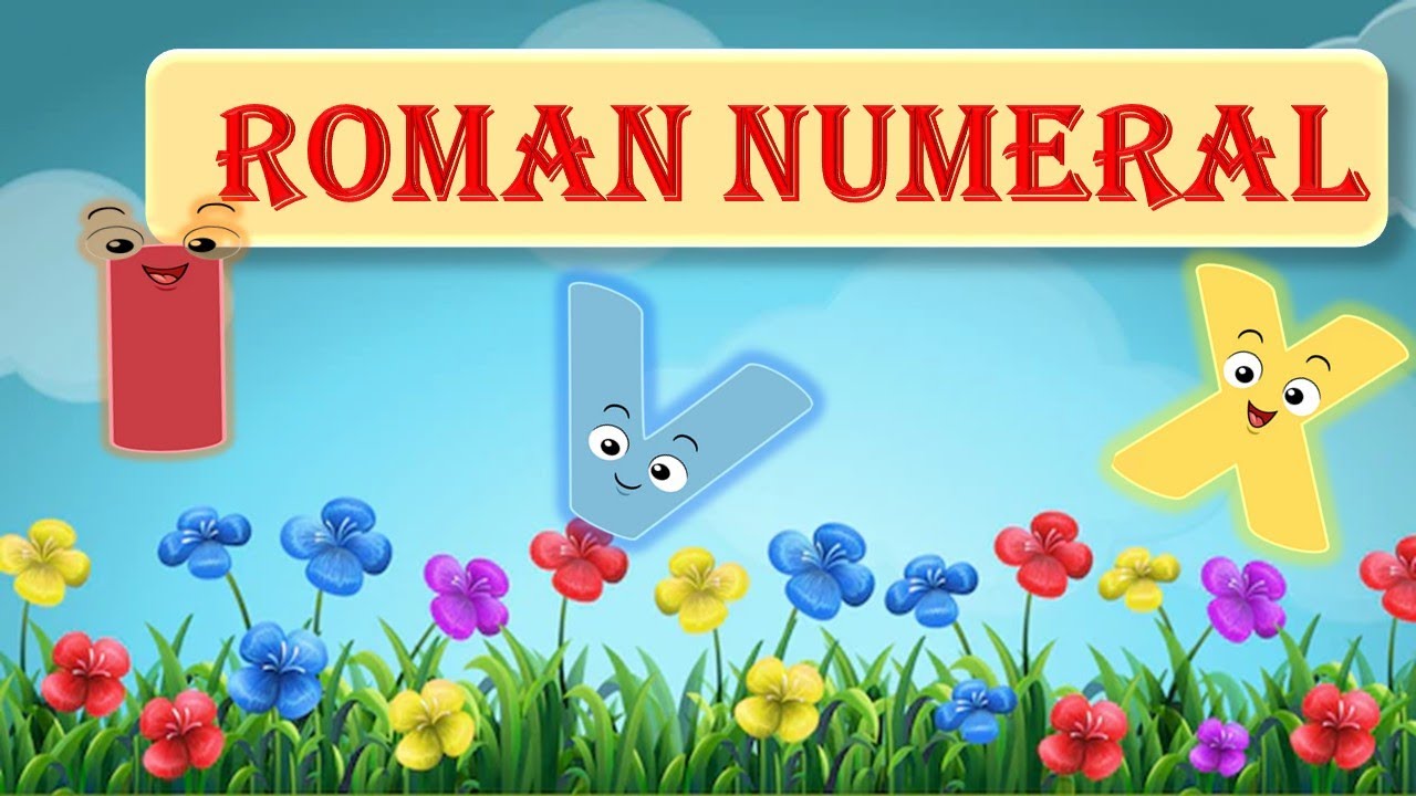Roman Numerals | Roman Numbers from 1 to 10 | For Kids - YouTube