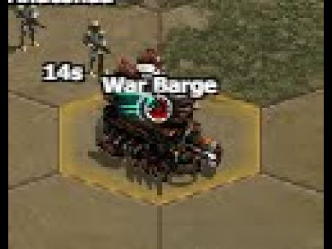 warcommander war barge - YouTube