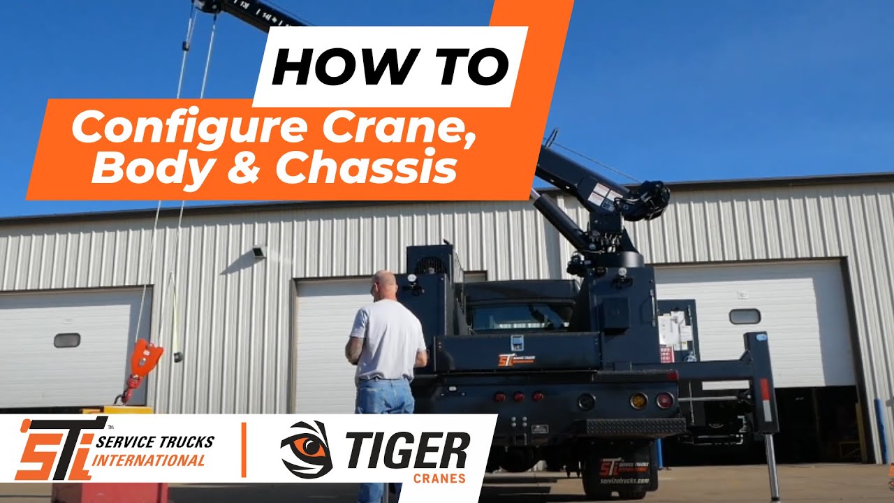 How To Configure a Crane, Body & Chassis - YouTube