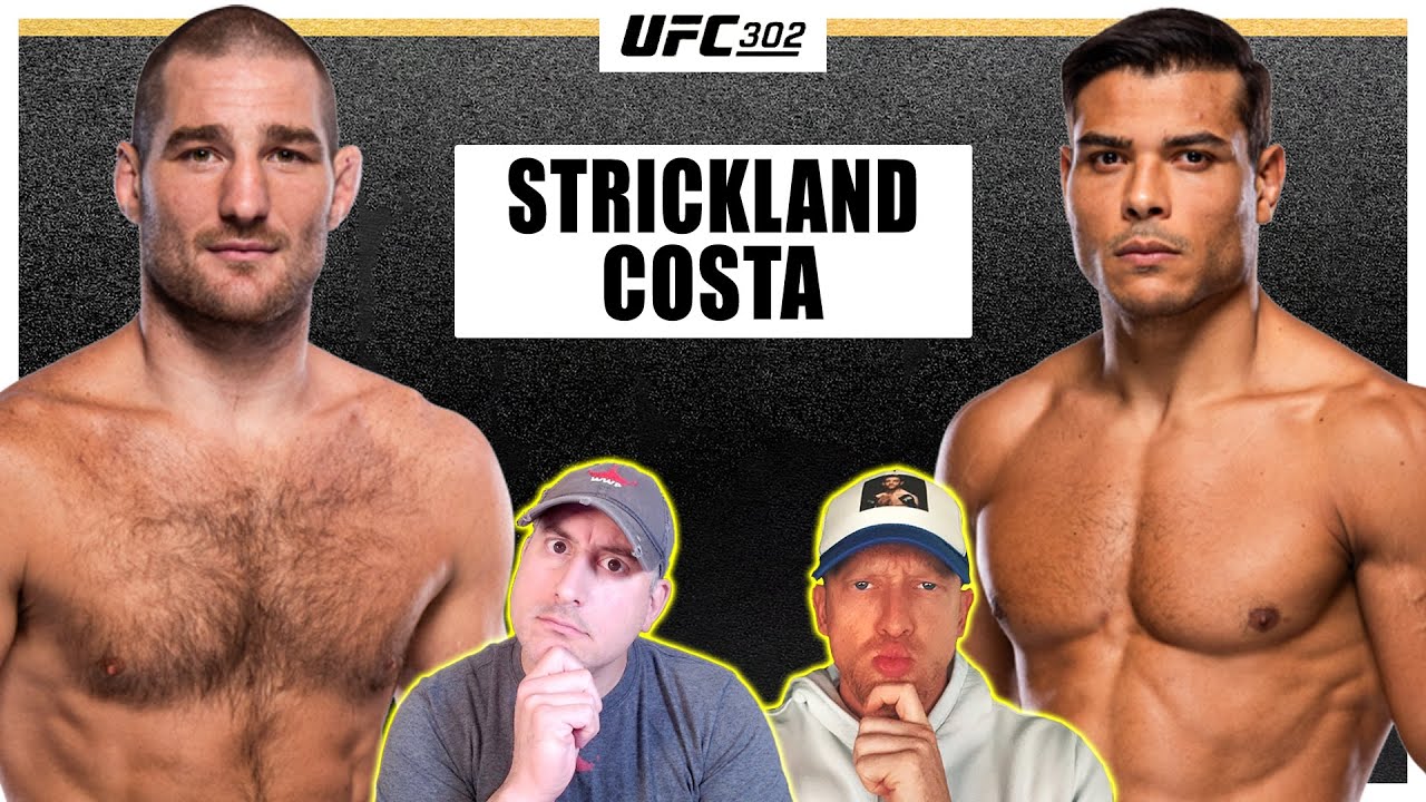 UFC 302: Sean Strickland vs. Paulo Costa Prediction, Bets & DraftKings ...