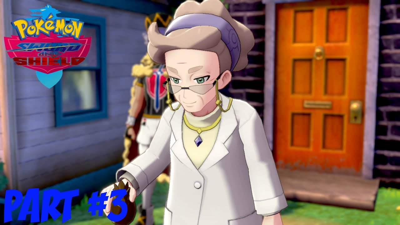 Pokemon Sword and Shield - Part 3: Meeting Professor Magnolia! - YouTube