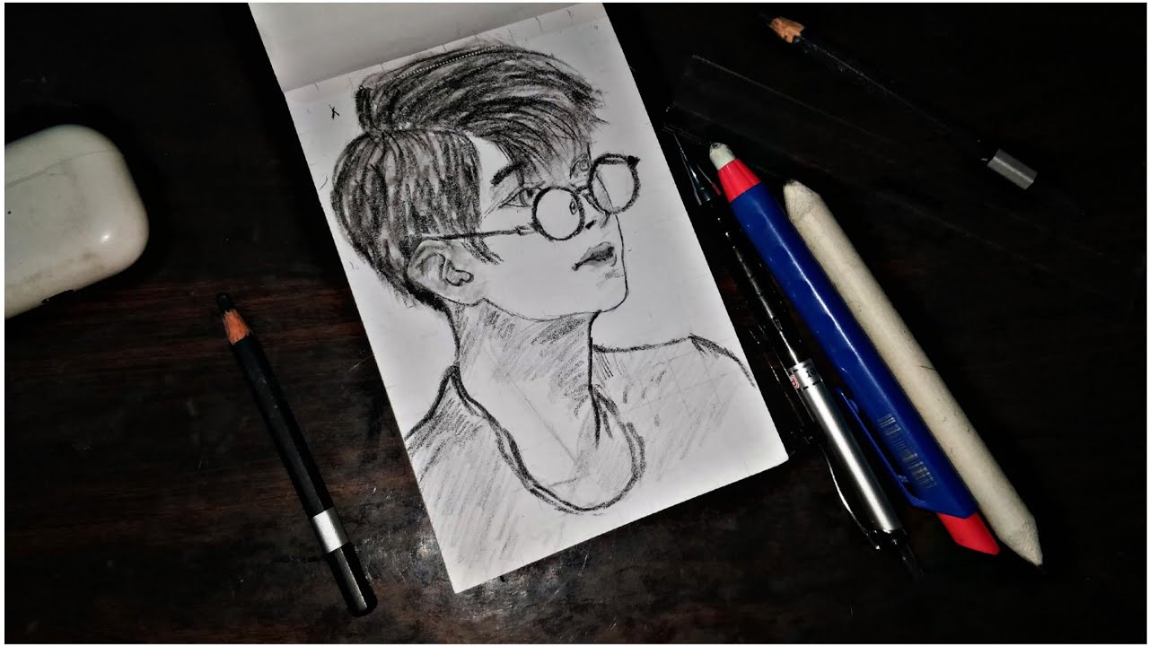 sketch drawing-sketch drawing easy||sketch drawing with pencil - YouTube