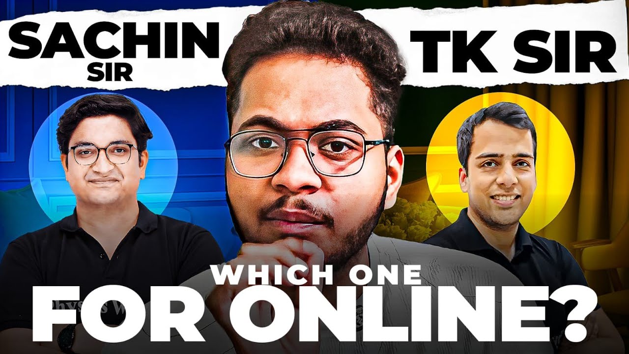 Sachin Sir Vs Tk Sir Whom to choose in Online ‼️ - YouTube