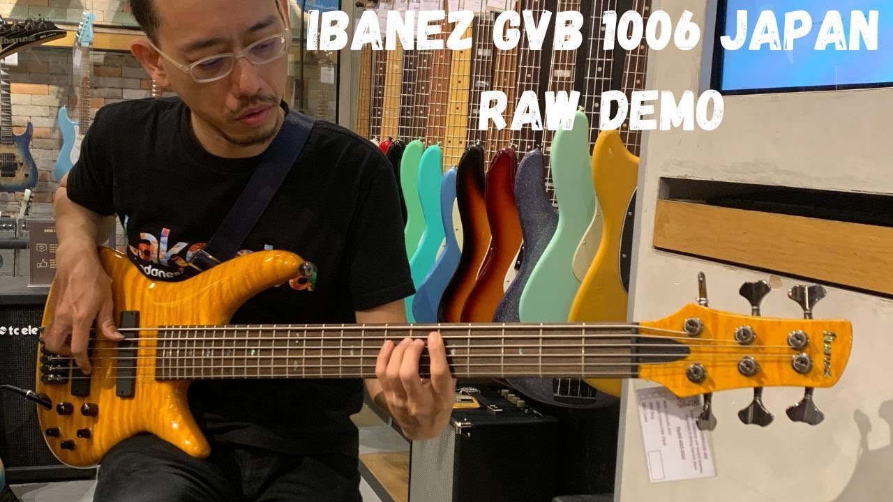 Ibanez GVB 1006 Japan - YouTube