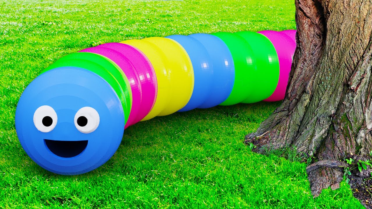 Slither.io In Real Life Worms io from the game - YouTube