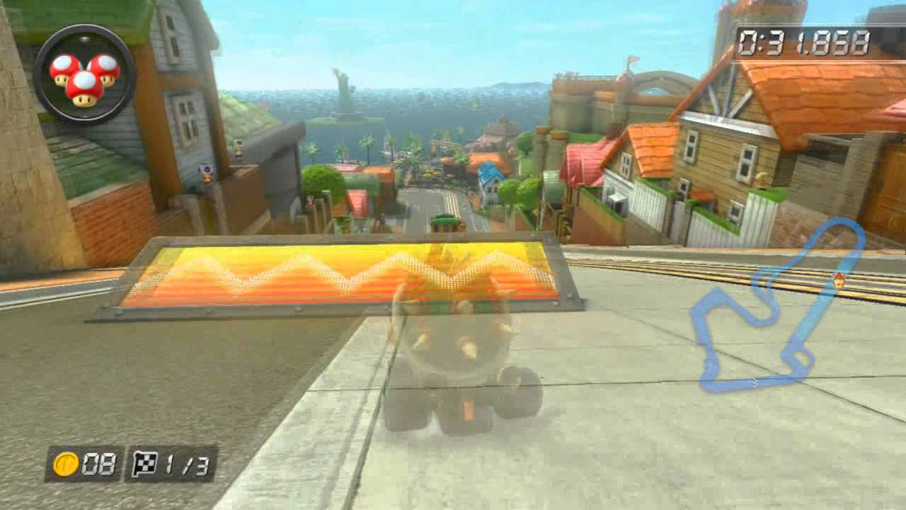 [MK8 Former World Record] Toad Harbor - 1:58.914 - YouTube