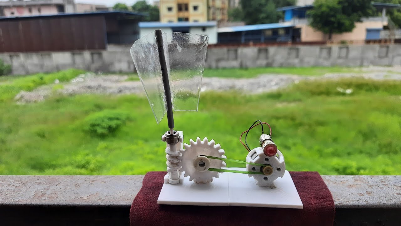 3d Printed Wind Turbine Generator | Science Project - YouTube