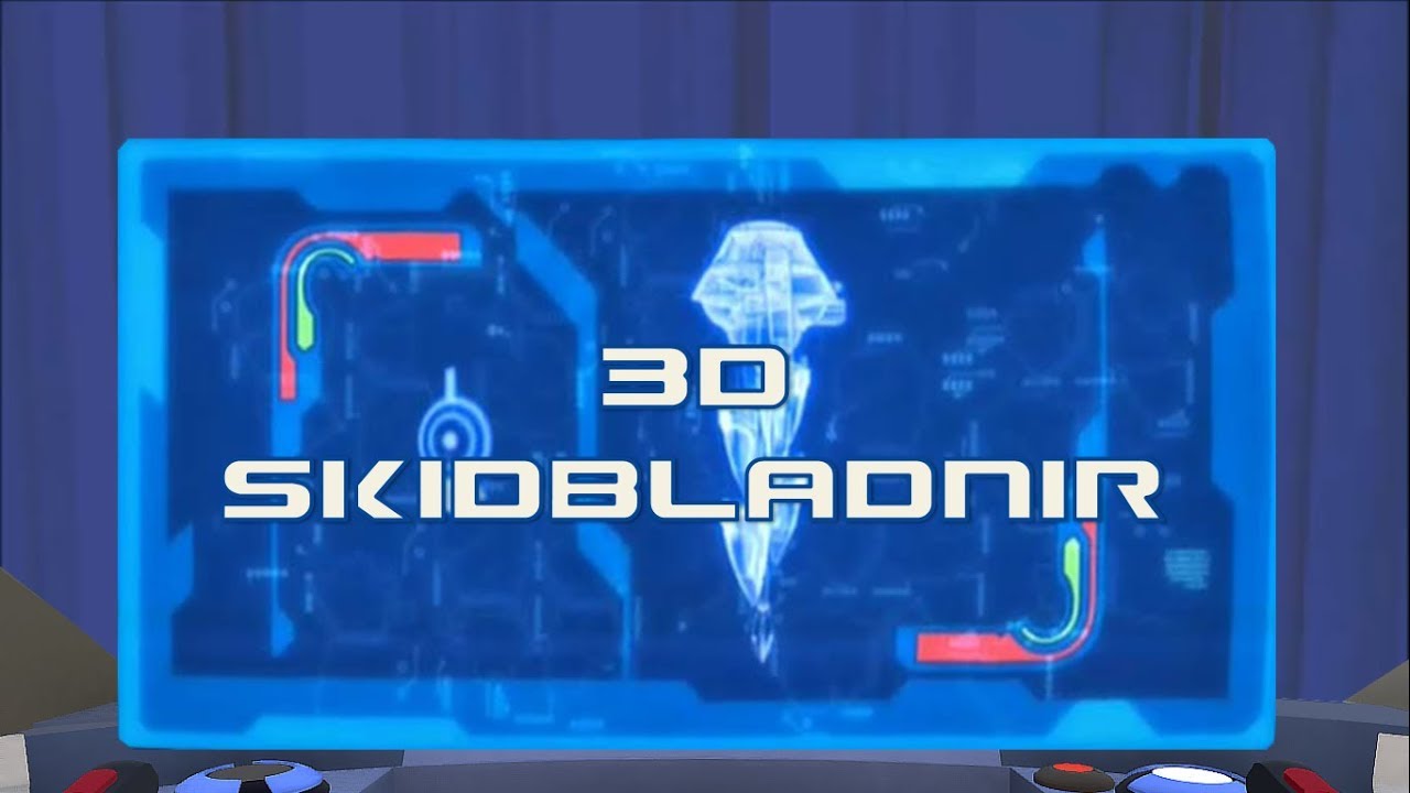 Code Lyoko 3D Skidbladnir - YouTube