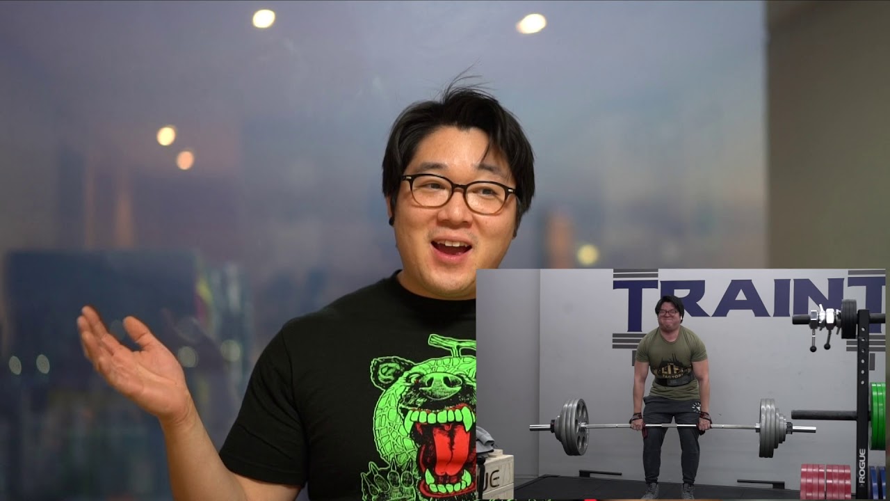 Juggernaut AI training with commentary (Week 3) / 파워리프팅 훈련 / Korean ...