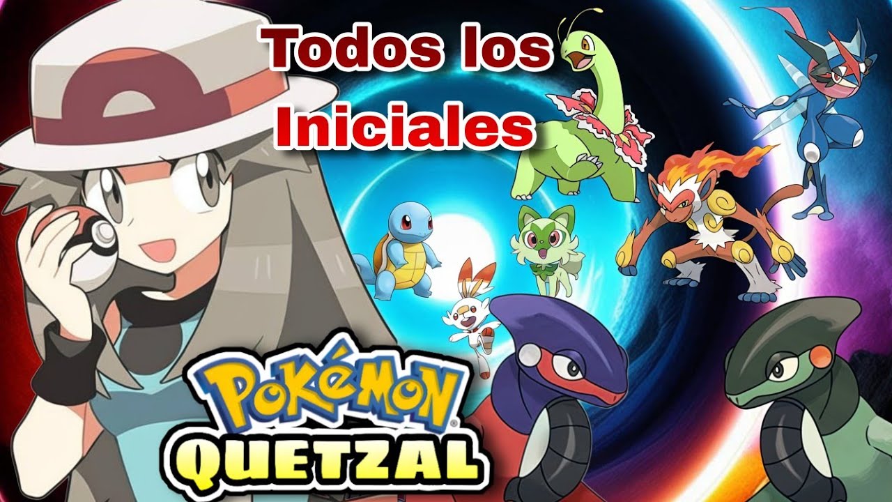 TODOS LOS INICIALES EN POKEMON QUETZAL ACTUALIZACION ALPHA 8 - YouTube