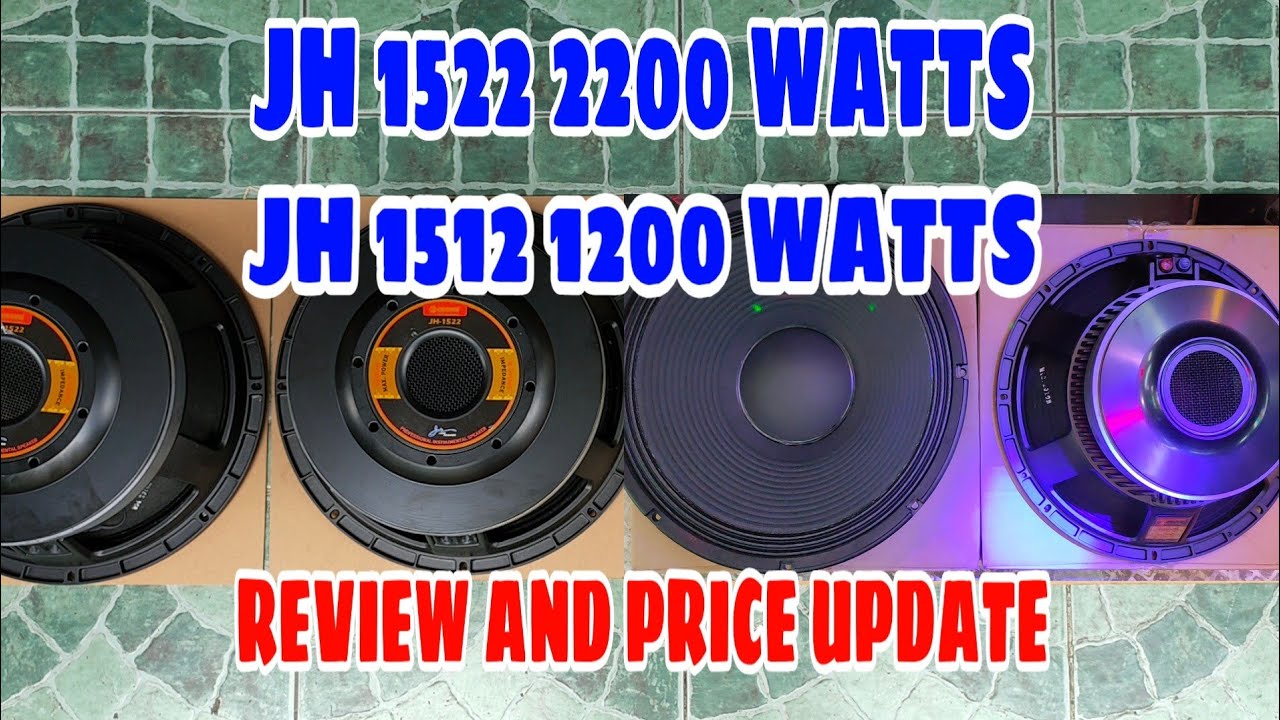 JH 1522,JH 1512,PRO 15 BW,( REVIEW AND PRICE UPDATE) - YouTube