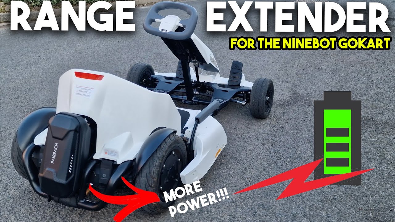 RANGE EXTENDER FOR THE NINEBOT GO KART/GO KART PRO!!! - YouTube