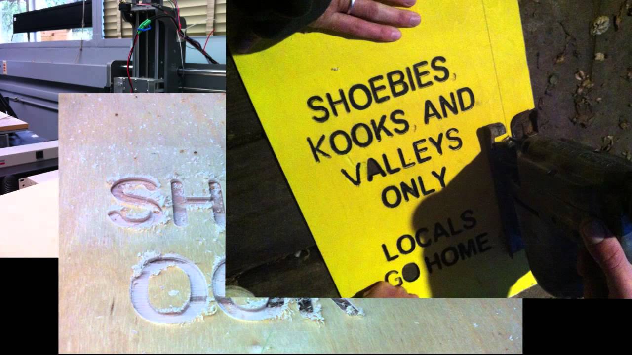 Locals Go Home sign - YouTube