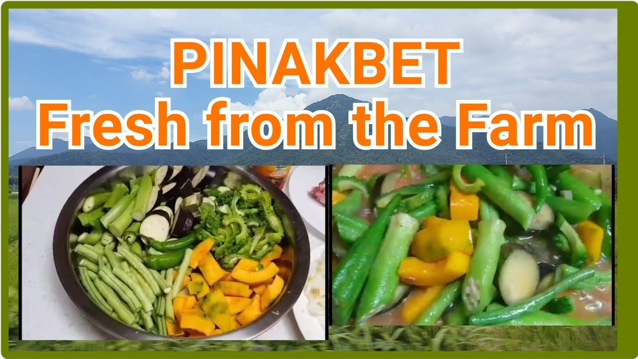 HOW TO COOK PINAKBET Fresh vegetables from the #farminkorea - YouTube