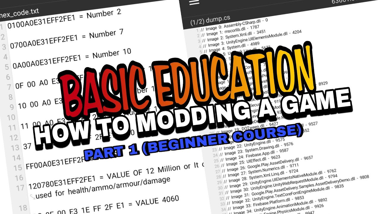 PART 1 HOW TO? MAKE YOUR OWN MOD BY MOD MANIA (NO ROOT) - YouTube