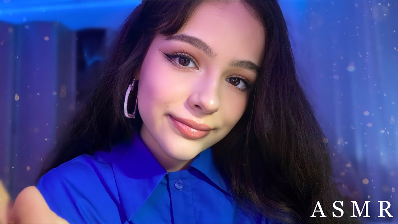 Asmr Face Massage 🥰 Sticky Sounds Youtube