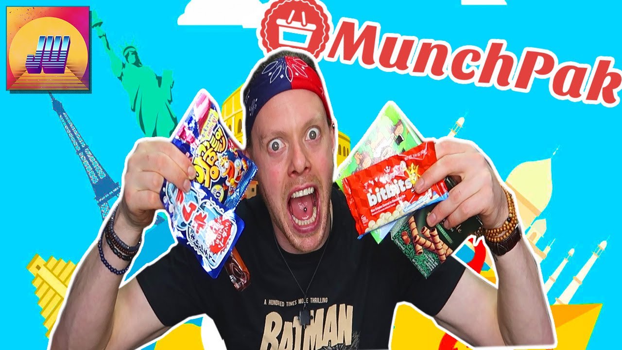 Munchpak Unboxing | May 2018 - YouTube