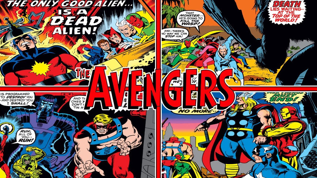 The Avengers #89-92 - YouTube