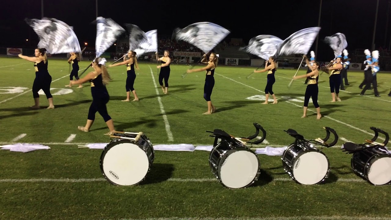Brantley County High School Band Half time 08 18 2017 - YouTube