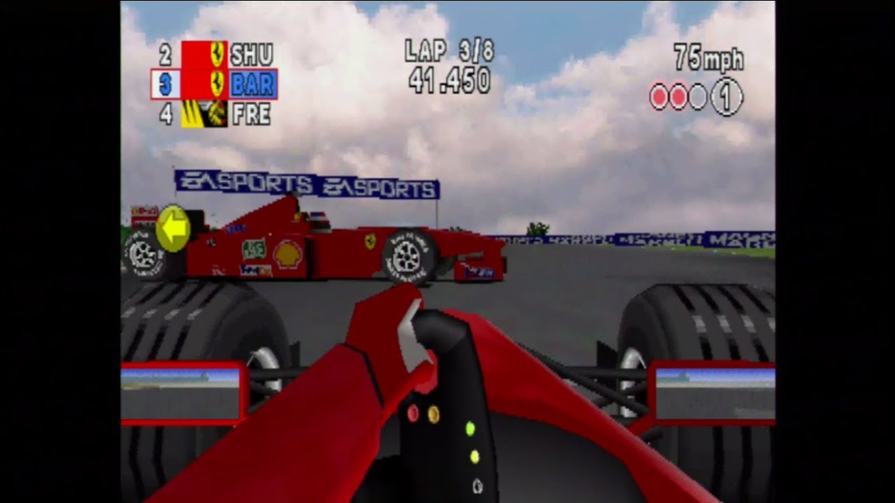 F1 2000-BARRICHELLO/FERRARI F2000/SAN MARINO/GAMEPLAY PS1 - YouTube