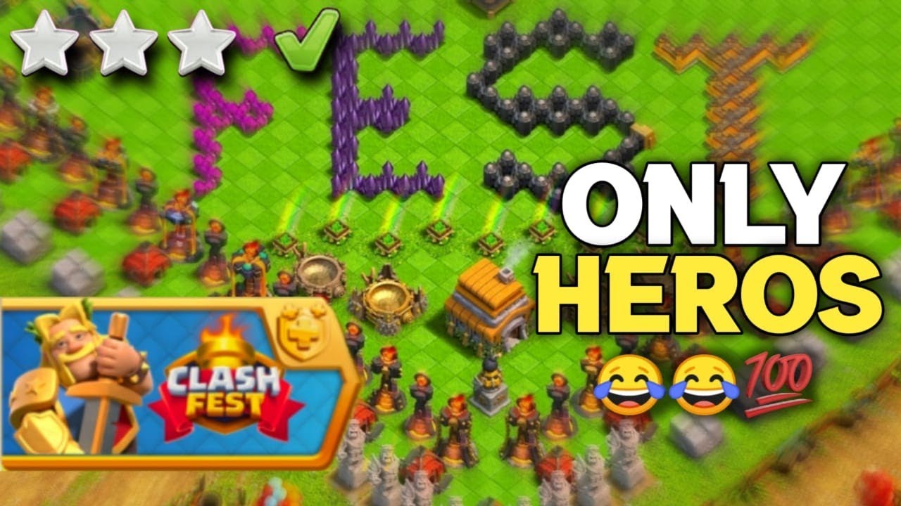 without troops? ..Clash Fest Coc new event attack (Clash of clans ...
