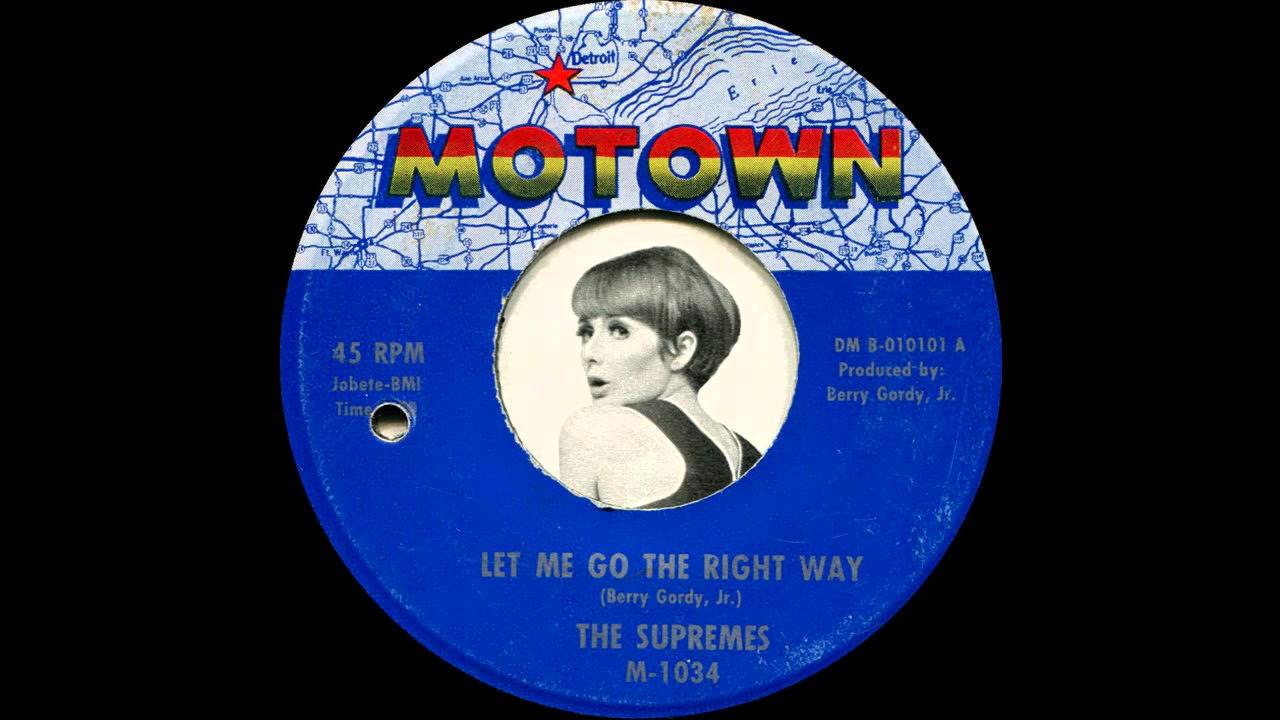 The Supremes - Let me go the right way (1962) - YouTube