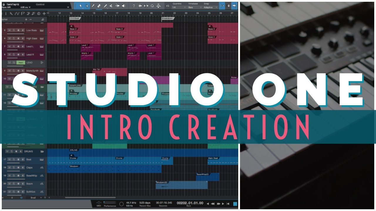 Studio One - Creating a Strong Intro - YouTube