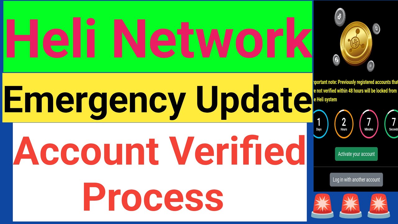 Heli Network Account Verified Process | How To KYC Heli Network | Heli Network Update | HELI KYC ...