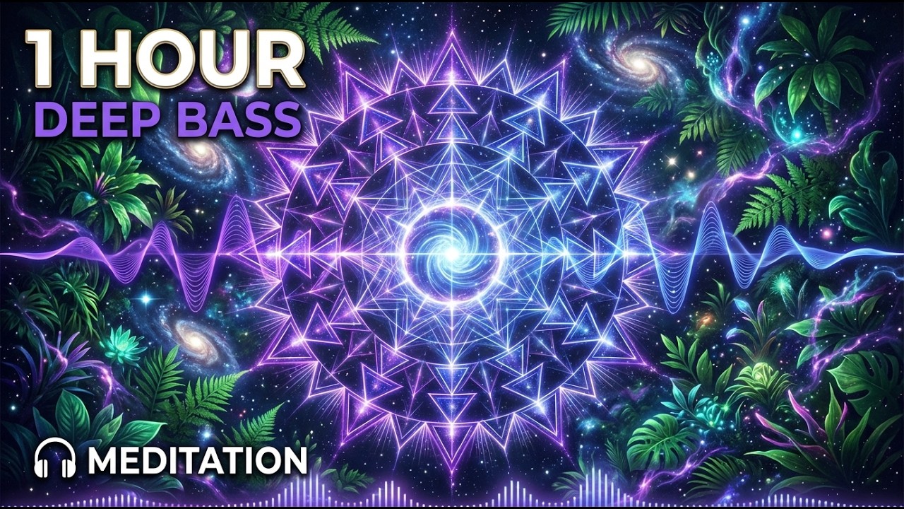 1 Hour Deep Bass Reggae Meditation 🎧 Cosmic Dub Journey & Healing - YouTube