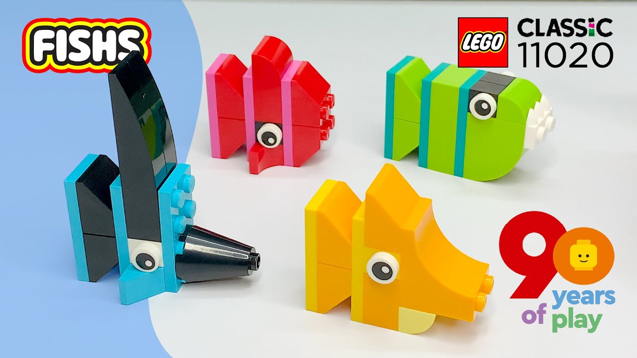 LEGO Classic 11020 Fishs Building Instructions 011 — 90 Years of Play ...