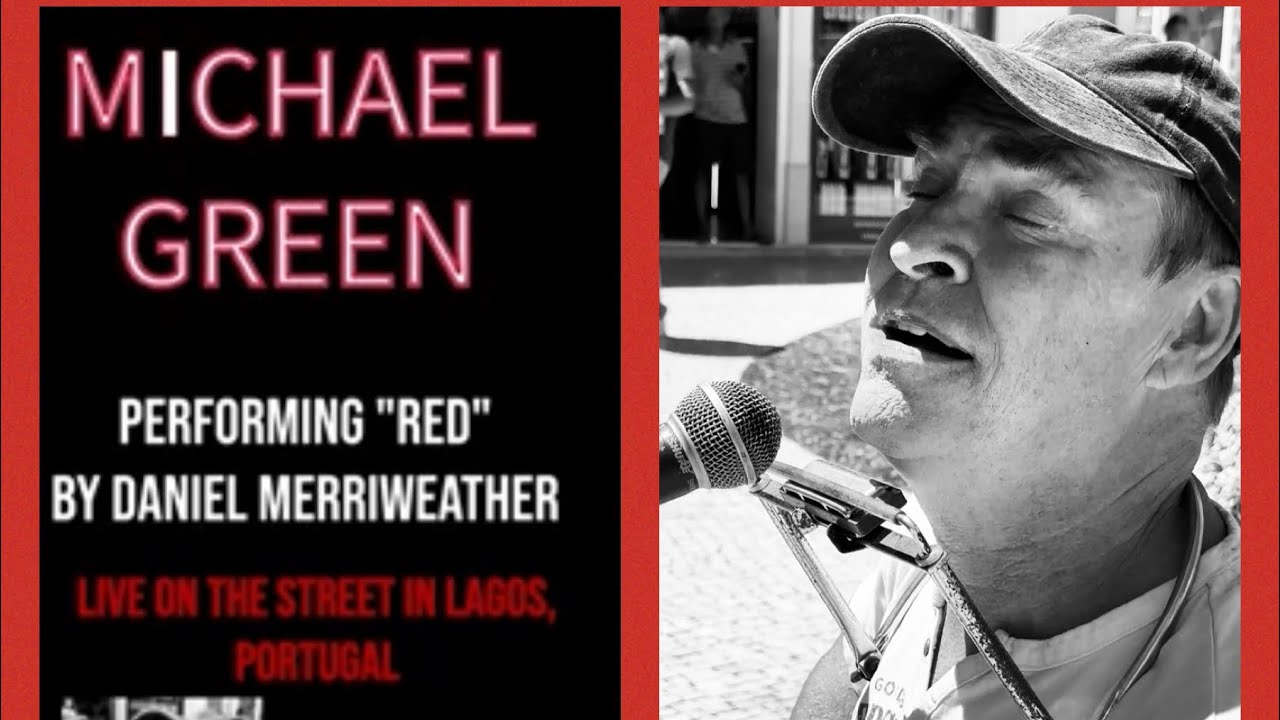 Michael Green (AMAZING street singer in Lagos, Portugal) - performing ...
