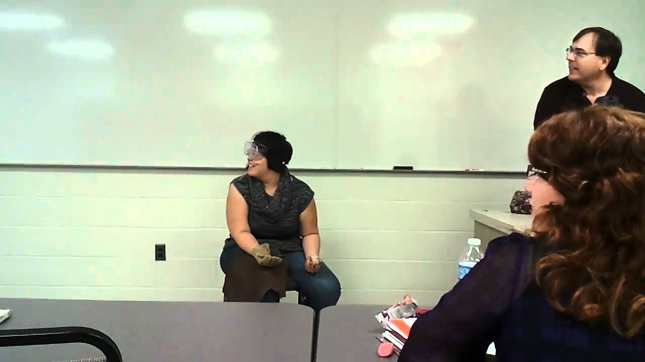 Bipolar Knapping Test Archaeology - YouTube