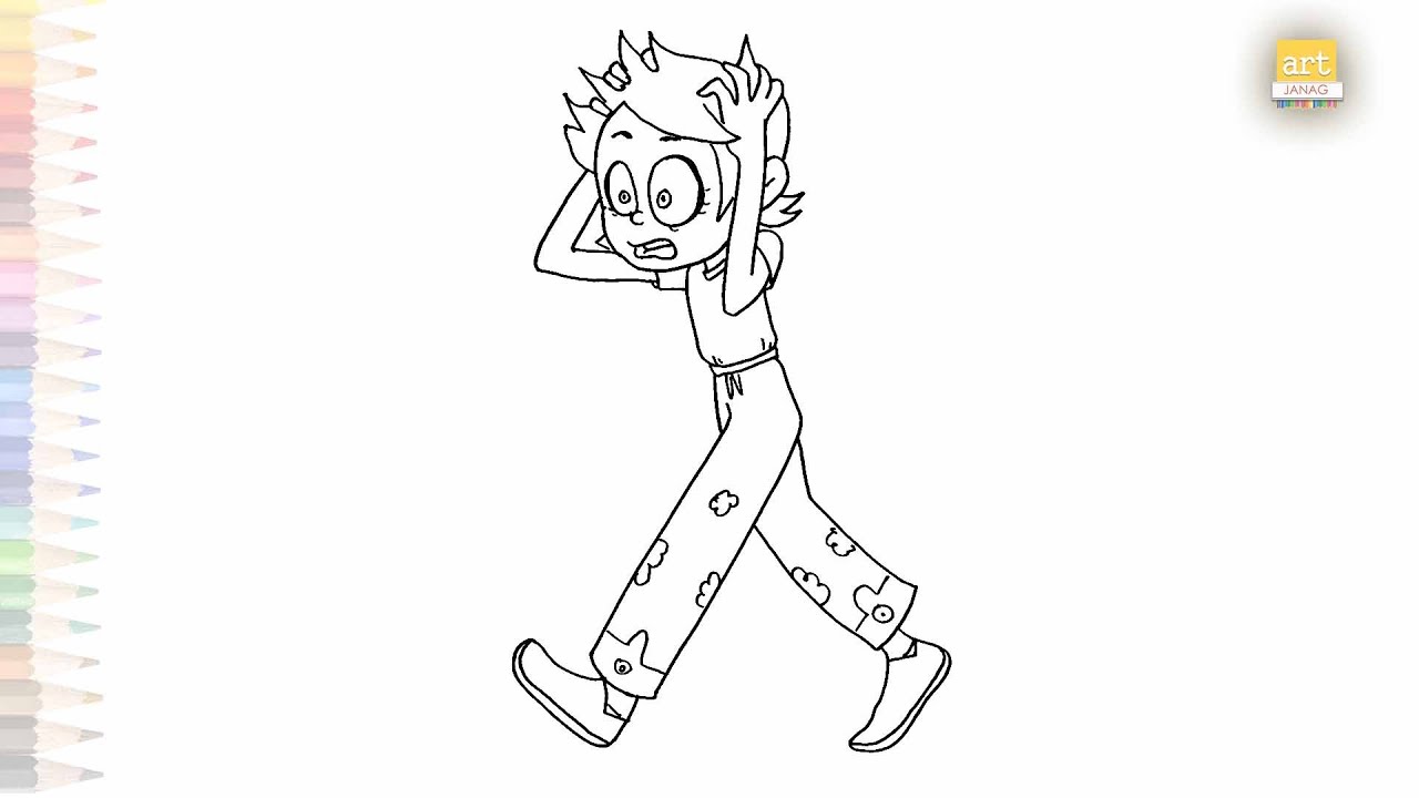 Hunting Palismen Amity drawing easy | Cartoon sketches | How to draw ...