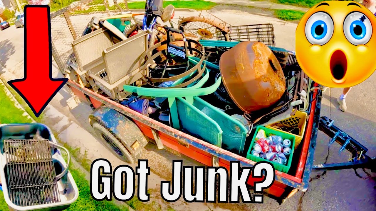 Street Scrapping To Make Quick Cash From Other Peoples Trash - YouTube