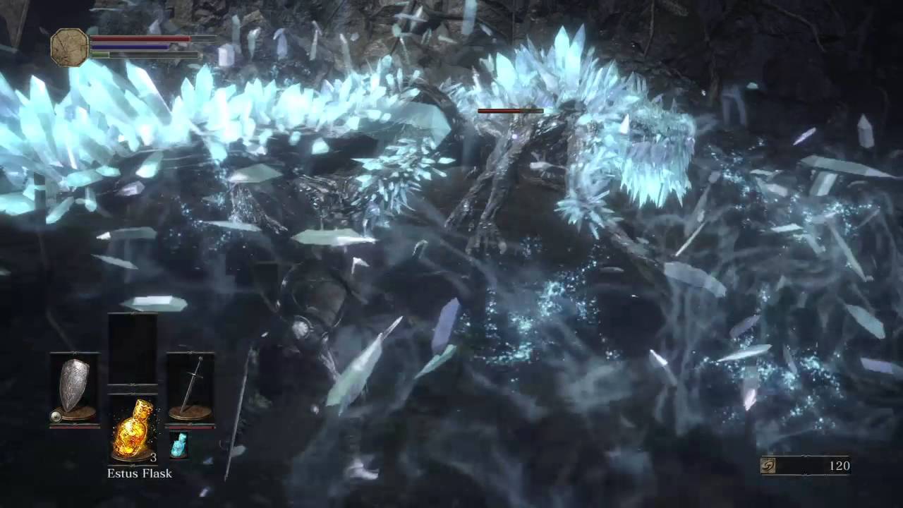 DARK SOULS™ III - Crystal Lizard - YouTube