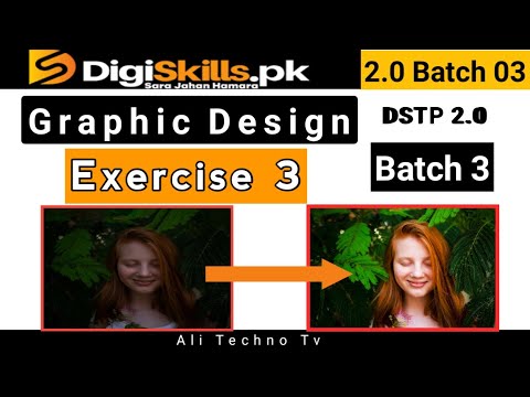 graphic design exercise 3 batch 3 | digiskills graphic design exercise ...