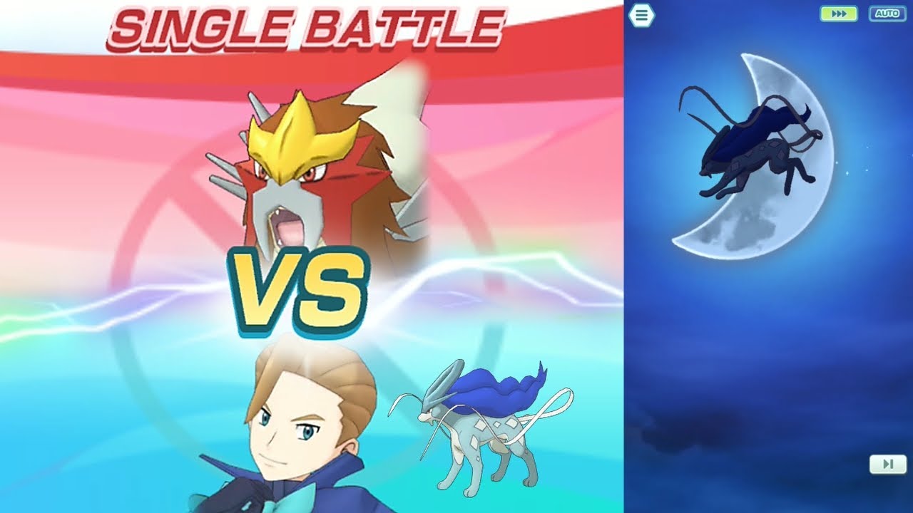 [Solo VH] EX 2/5 Eusine & Shiny Suicune VS Entei | Pokémon Masters EX ...