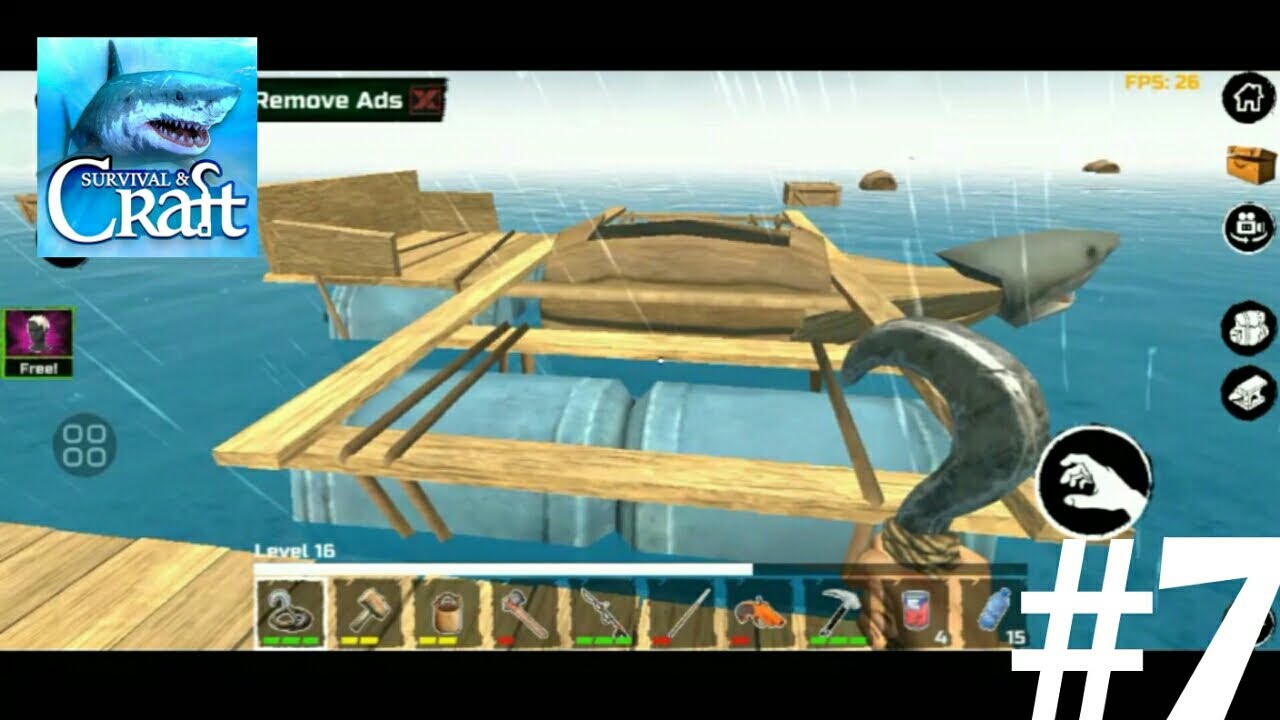 Survival & Raft: Multiplayer mobile Gameplay Walkthrough #7 END ...