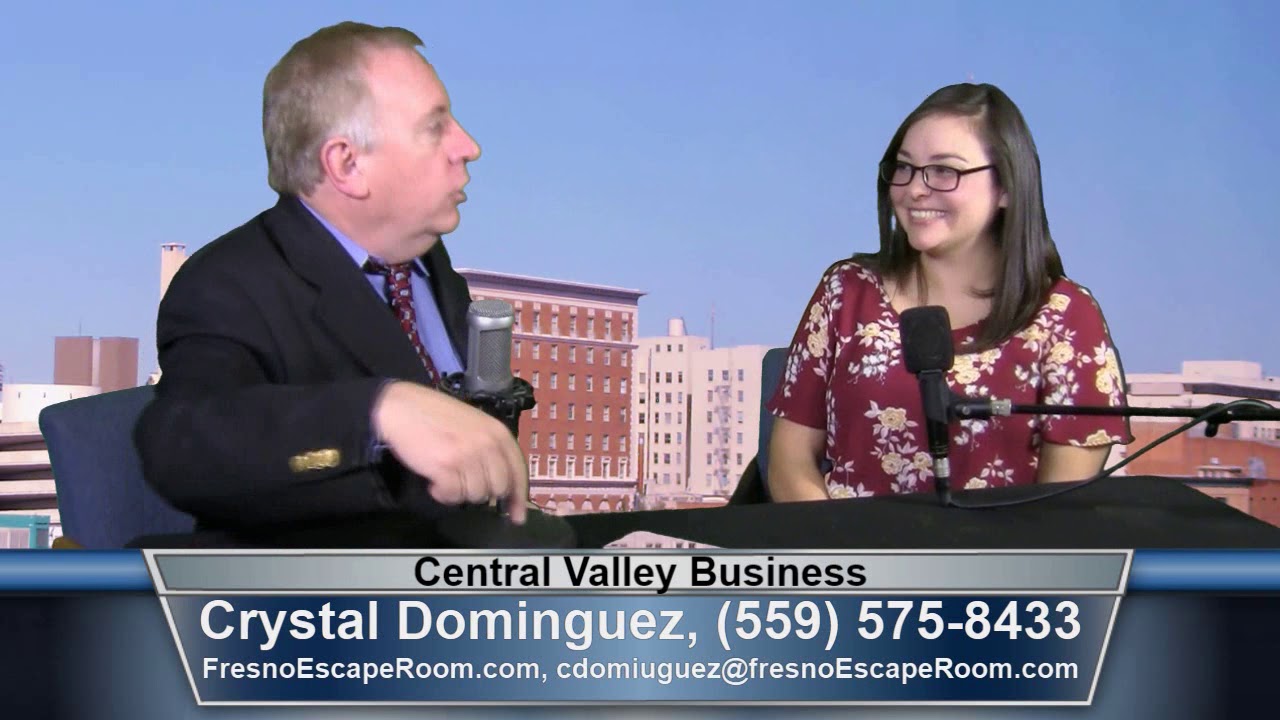 Crystal Dominguez of Fresno Escape Room on Central Valley Business ...