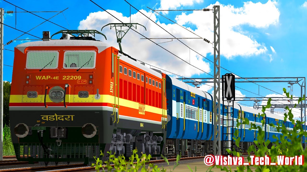 12980 Jaipur - Bandra T. SF Express in Msts Open Rails / Khandesh Route ...
