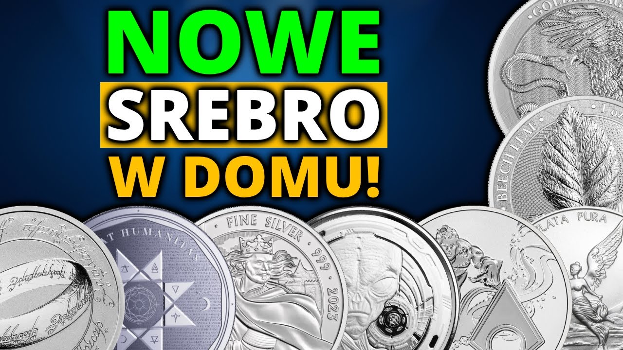 SREBRO na PREZENT to DOBRY POMYSŁ? Nowe monety w stacku. - YouTube