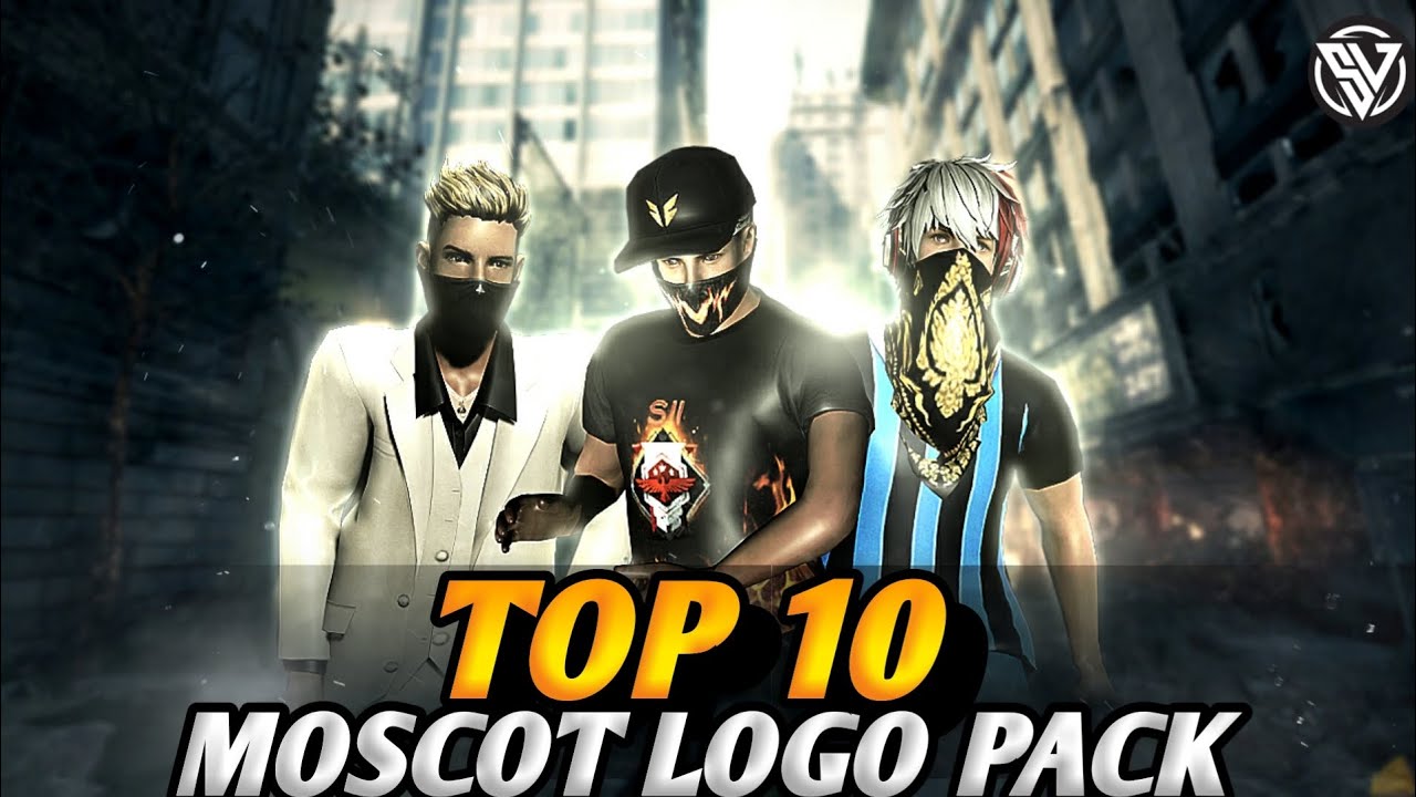 TOP 10 FREE FIRE MASCOT LOGO PACK || FF MASCOT LOGO PACK 1 || PREMIUM ...